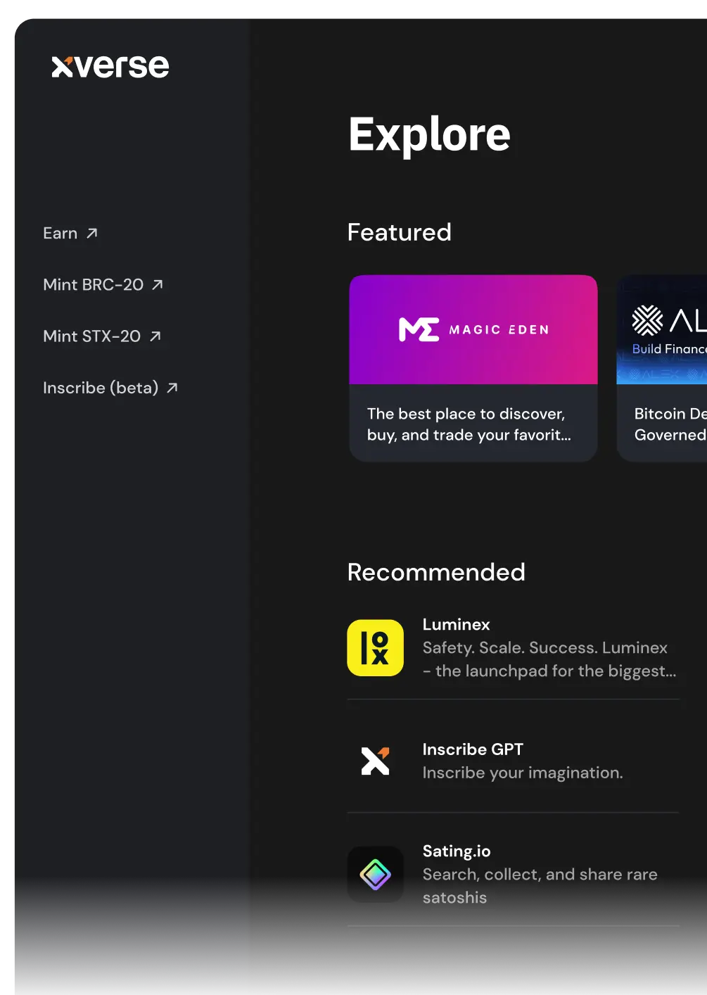 Xverse - Best Bitcoin Web3 Wallet for Android, iOS & Chrome